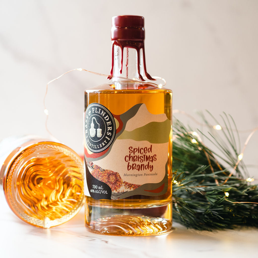 Brandy 700ml - Spiced Christmas – Bass & Flinders Distillery