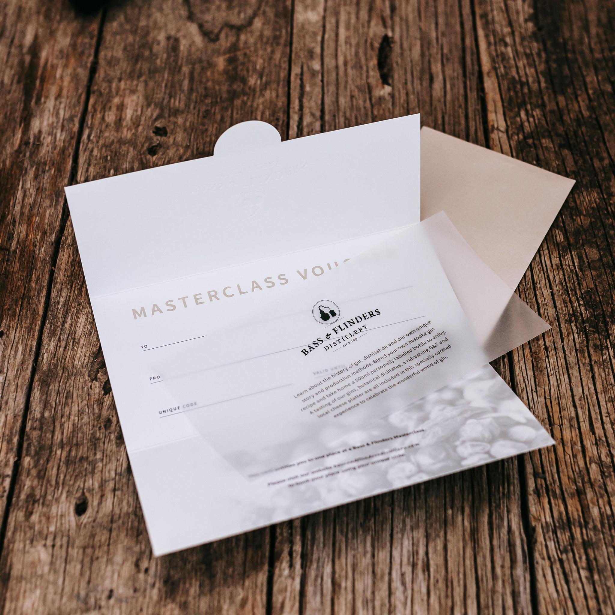 Gin Masterclass Gift Card – Bass & Flinders Distillery
